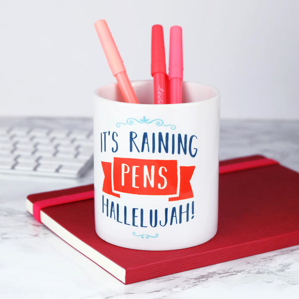 Funny Ceramic Pen Pots by Paper Plane - FREE UK Delivery