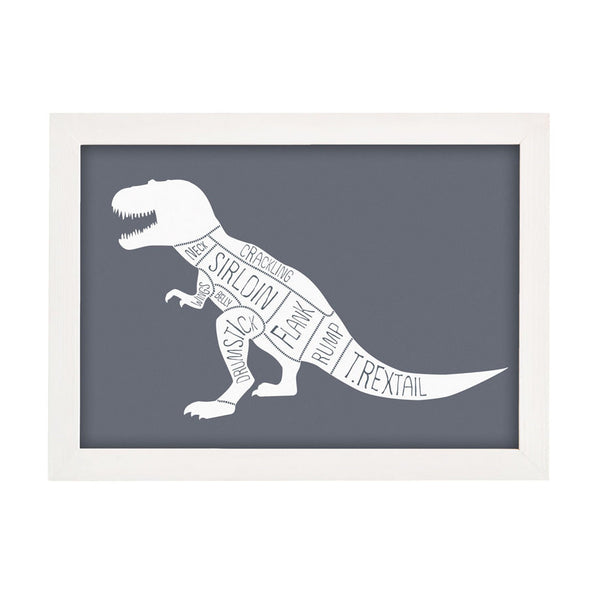 T Rex Butcher's Meat Cuts Print - Paper Plane